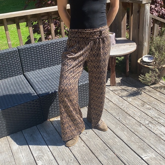 Robert Louis | Pants & Jumpsuits | Robert Louis Printed Wide Leg Pants ...